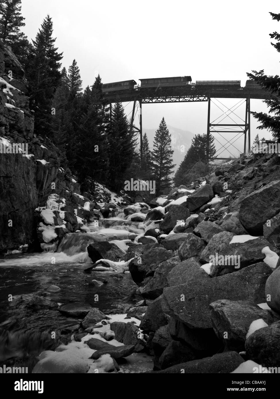 Historic Colorado Georgetown Loop Railroad in Georgetown, Colorado ...