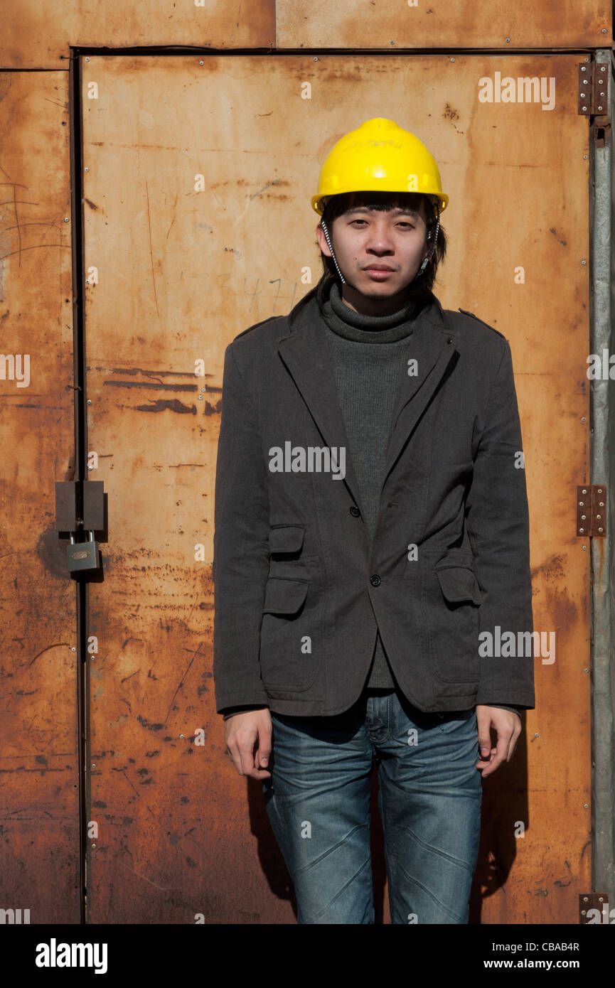 Male model with blue colour coat hi-res stock photography and images ...