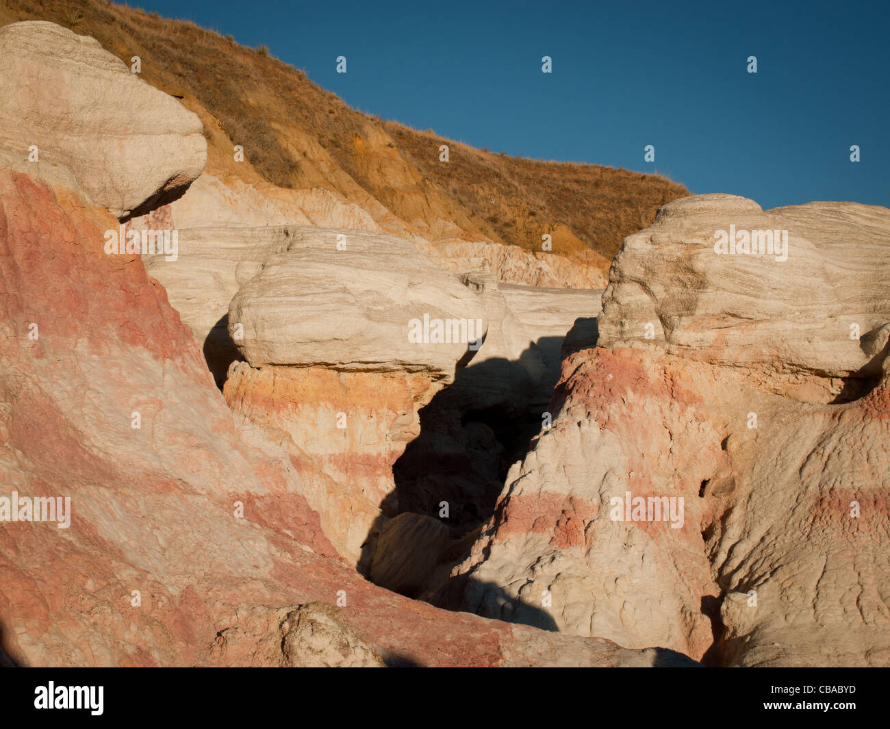 Paint Mines Interpretive Park near of the town of Calhan, Colorado ...