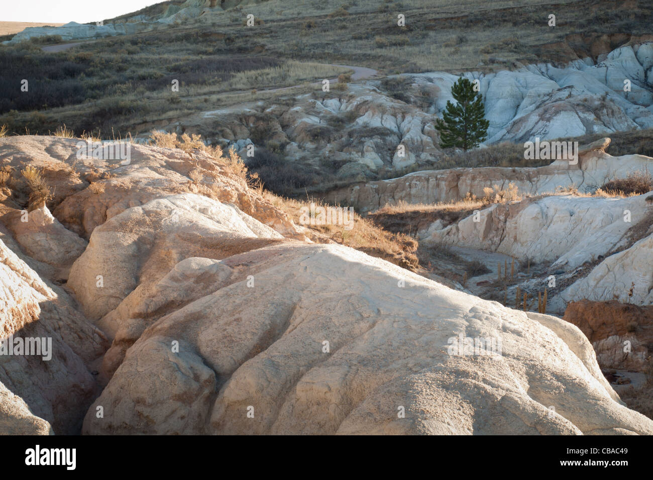 Paint Mines Interpretive Park near of the town of Calhan, Colorado ...