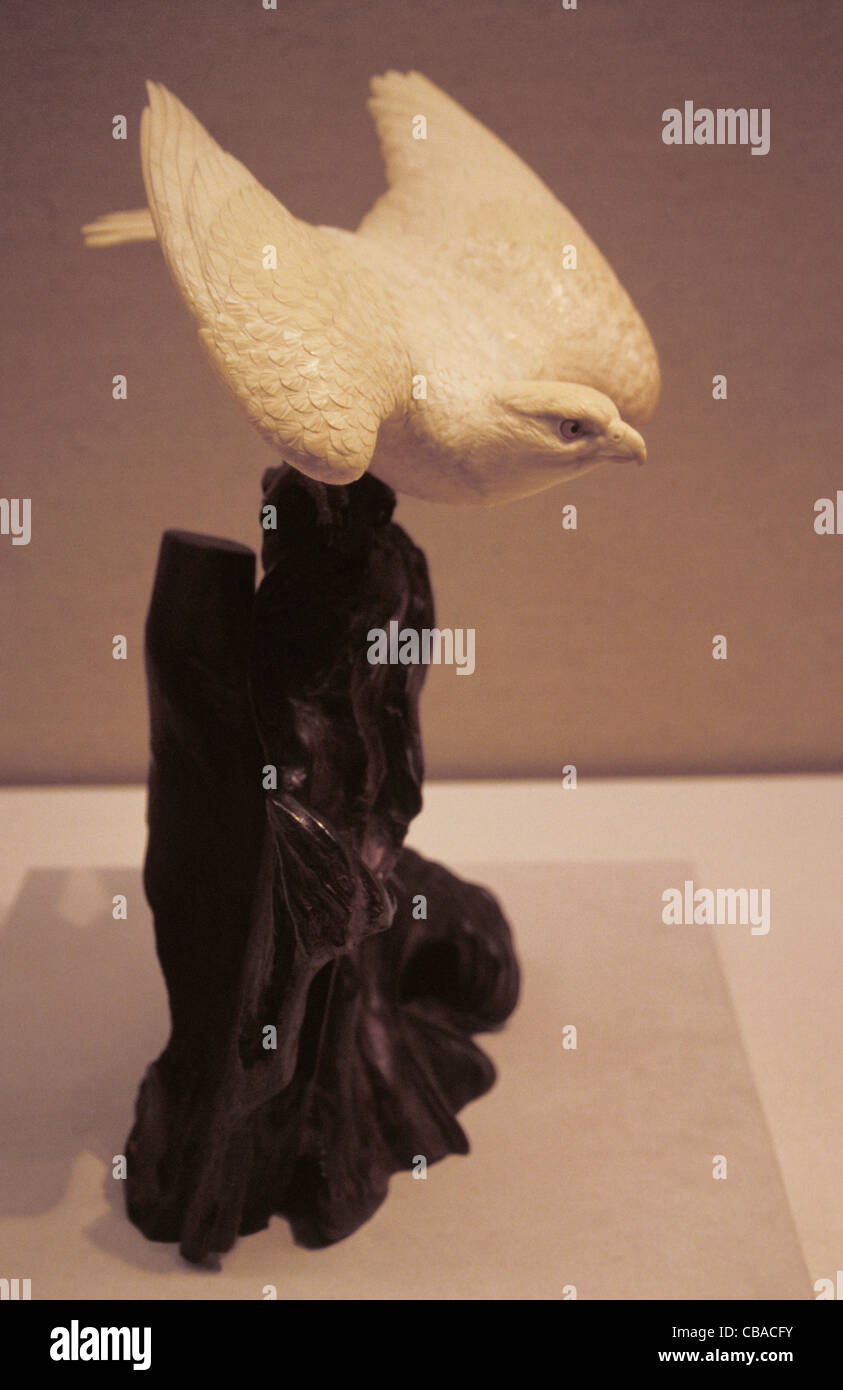Tokyo National Museum Ueno Japan Tokyo Eagle (Ivory) by Keneda Keijiro ...