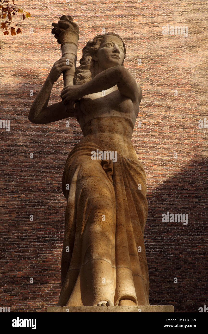 The Resistance Monument on the Domplein in Utrecht, the Netherlands ...
