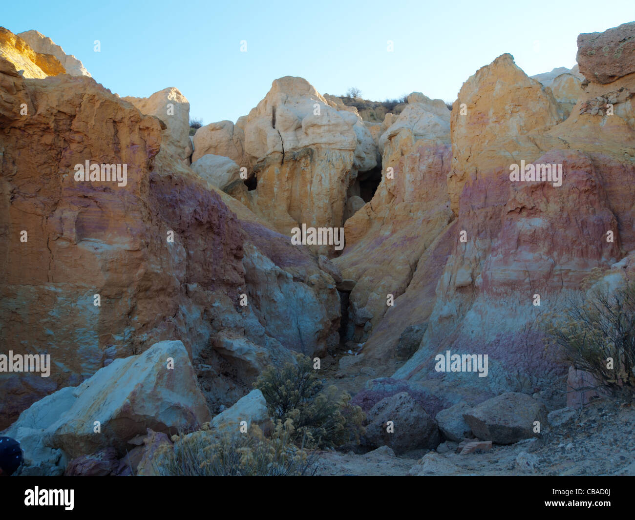 Paint Mines Interpretive Park near of the town of Calhan, Colorado ...