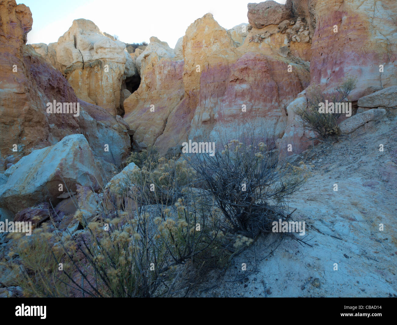 Paint Mines Interpretive Park near of the town of Calhan, Colorado ...