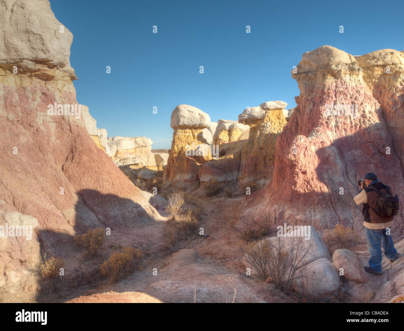Paint Mines Interpretive Park near of the town of Calhan, Colorado ...
