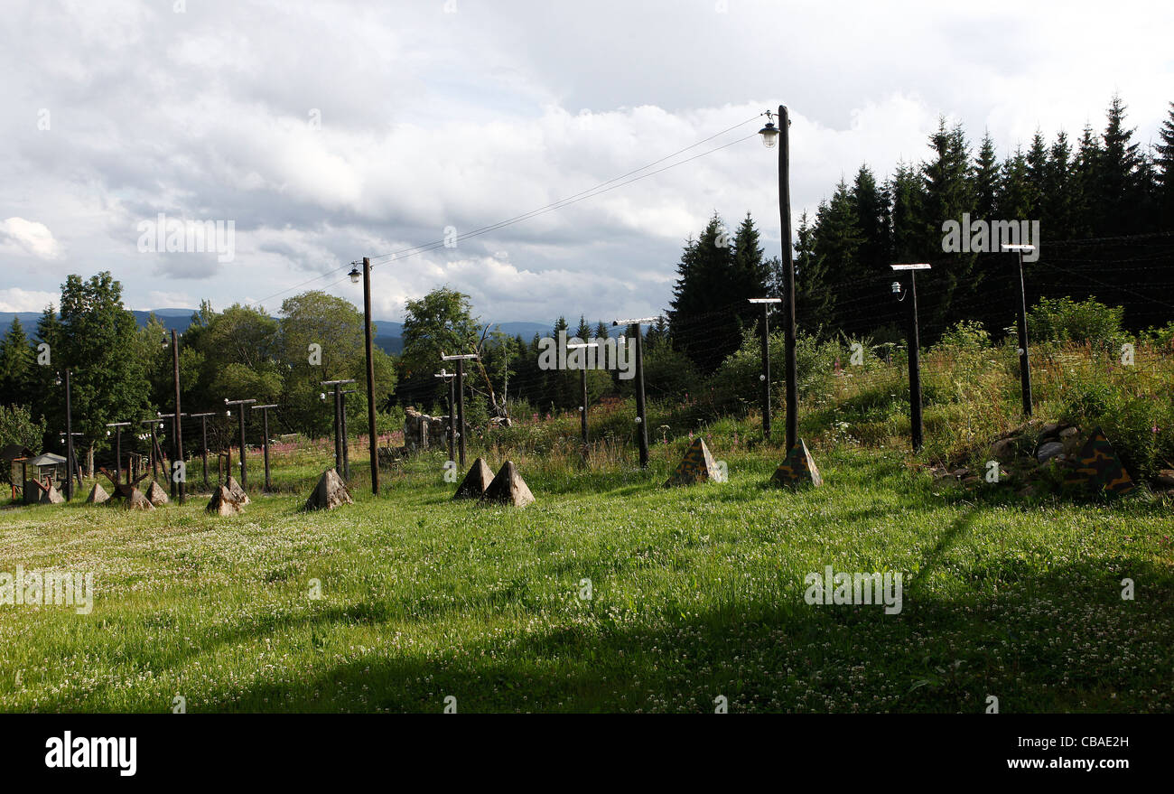 The Iron Courtain replica, border, communist regime, communism ...