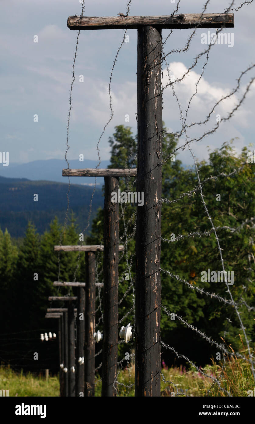 The Iron Courtain replica, border, communist regime, communism ...