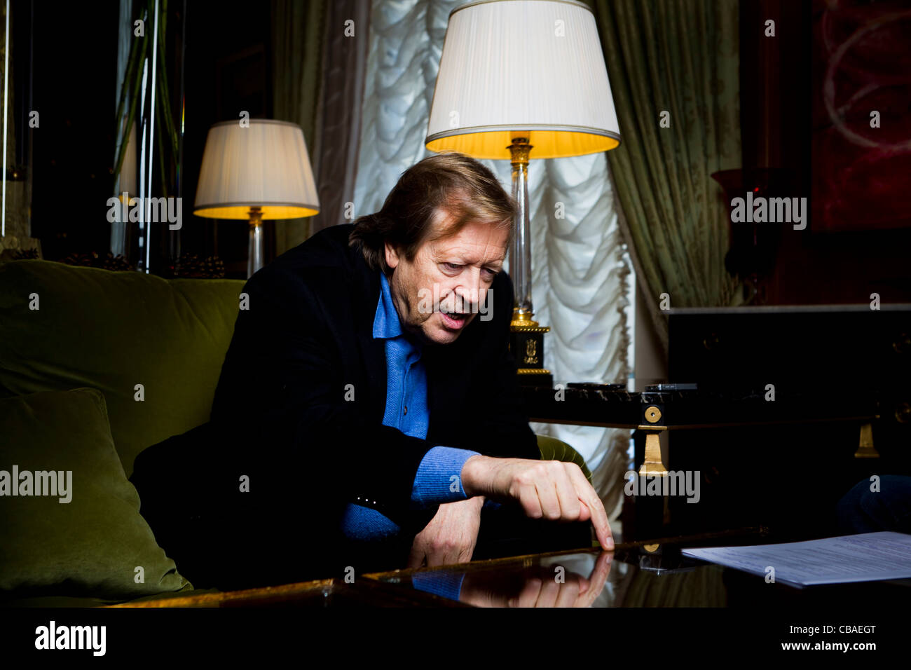 Dutch businessman Bessel Kok portrayed during an interview for Belgian ...