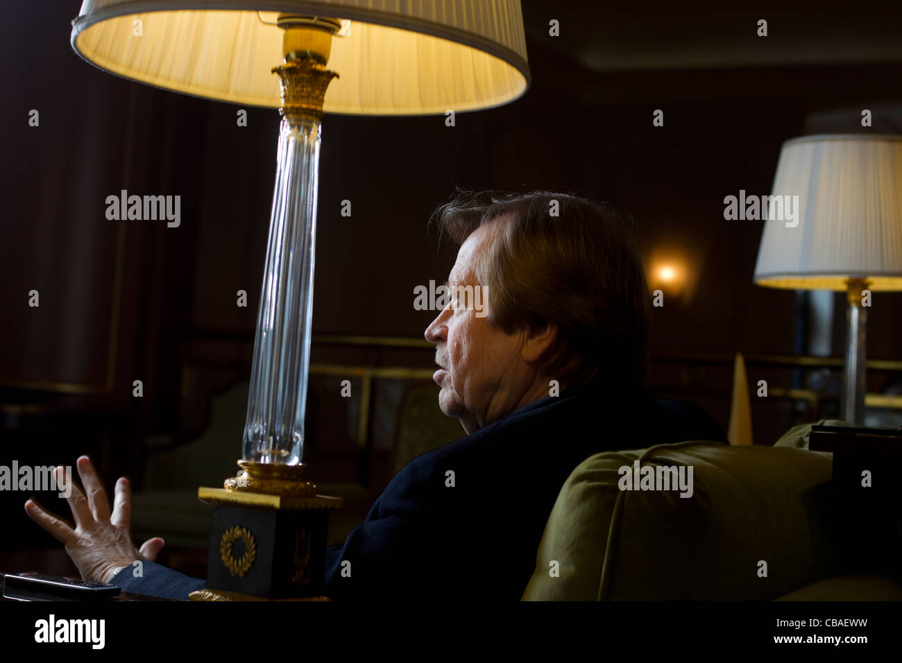 Dutch businessman Bessel Kok portrayed during an interview for Belgian ...