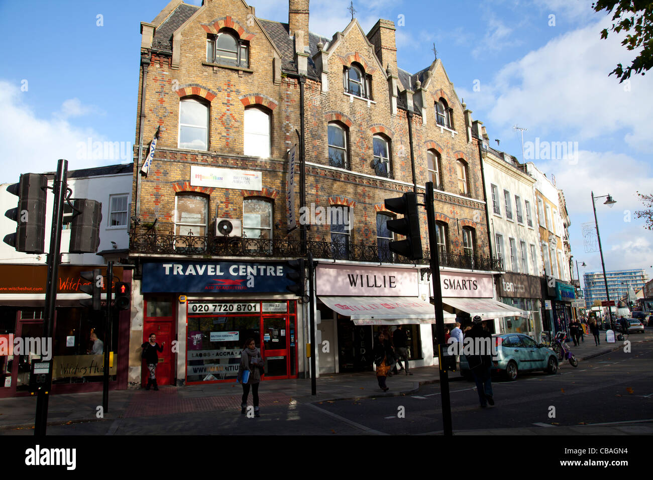Clapham Common, The Pavement - London UK Stock Photo - Alamy
