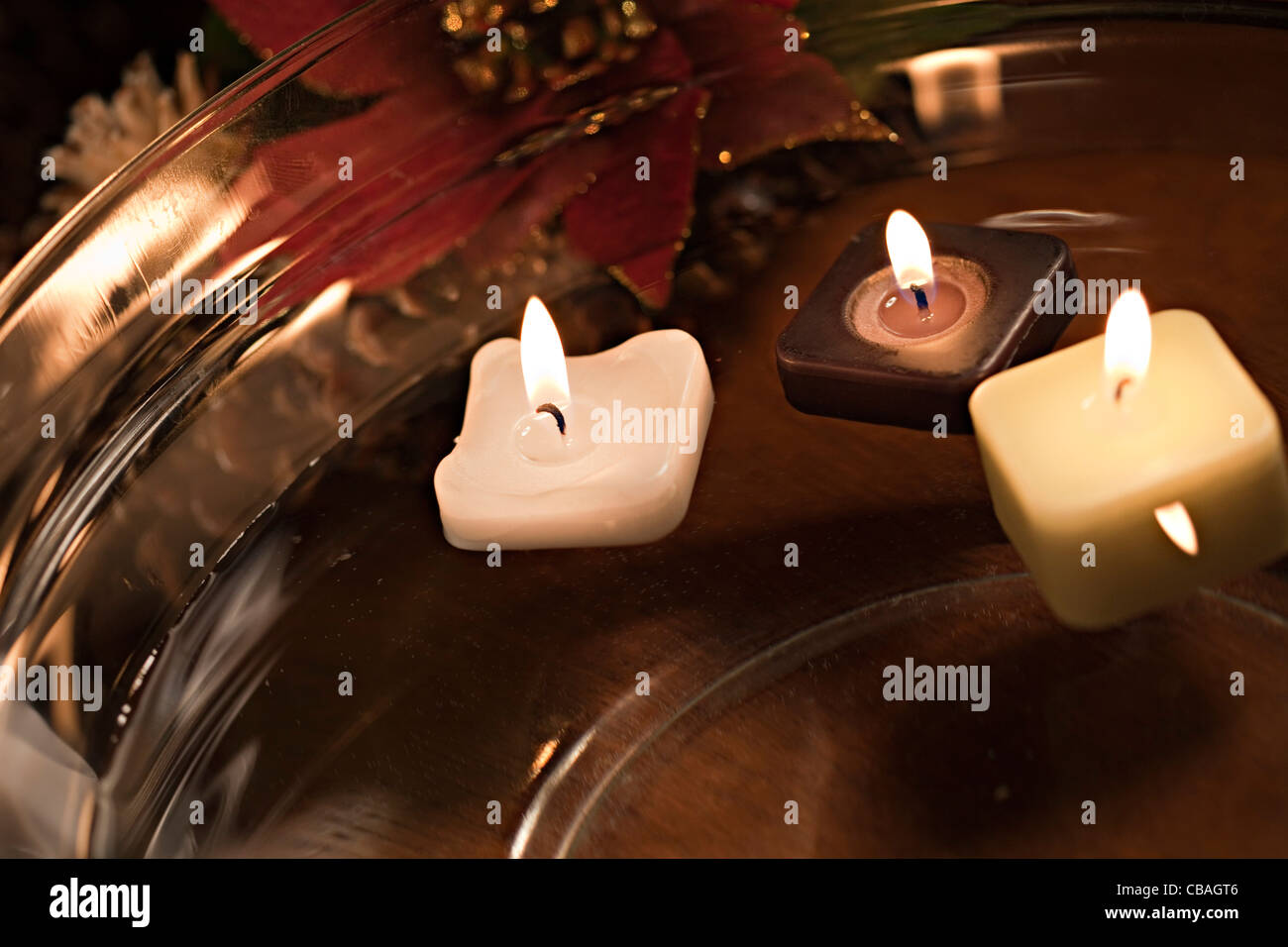 Nutshell boat with a candle. (CTK Photo/Josef Horazny Stock Photo - Alamy