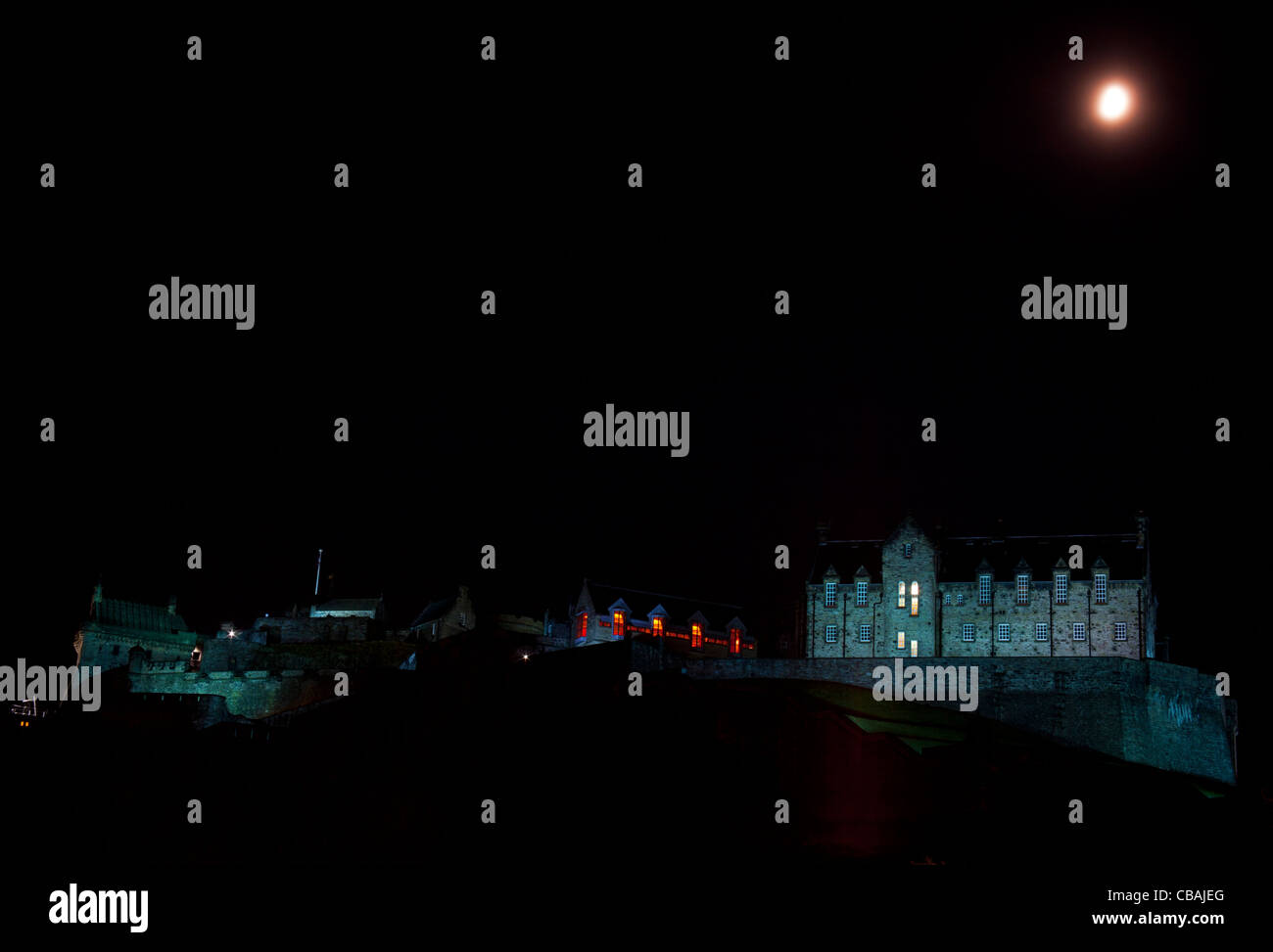 Edinburgh moon hi-res stock photography and images - Alamy