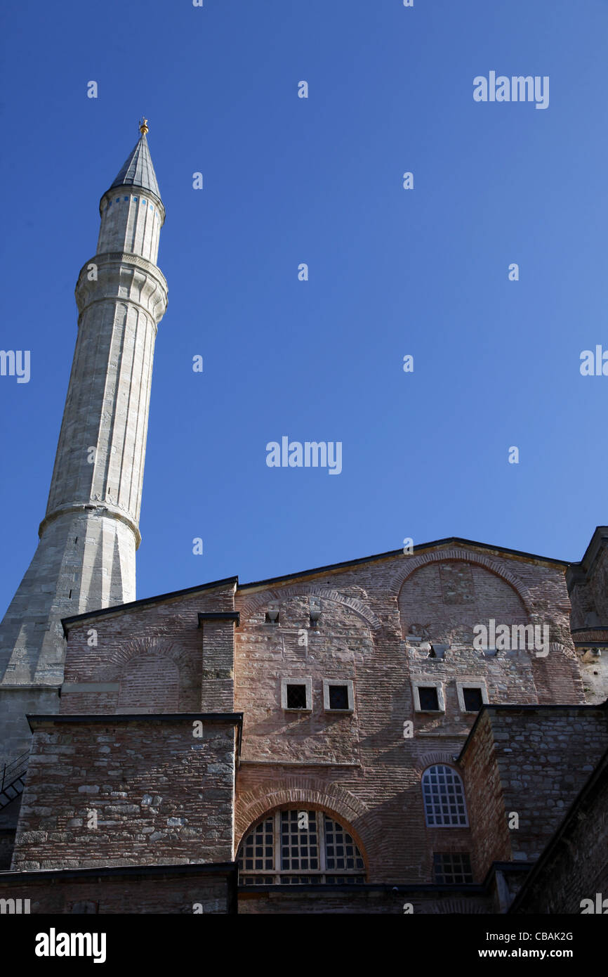 Minaret of hagia sophia hi-res stock photography and images - Alamy