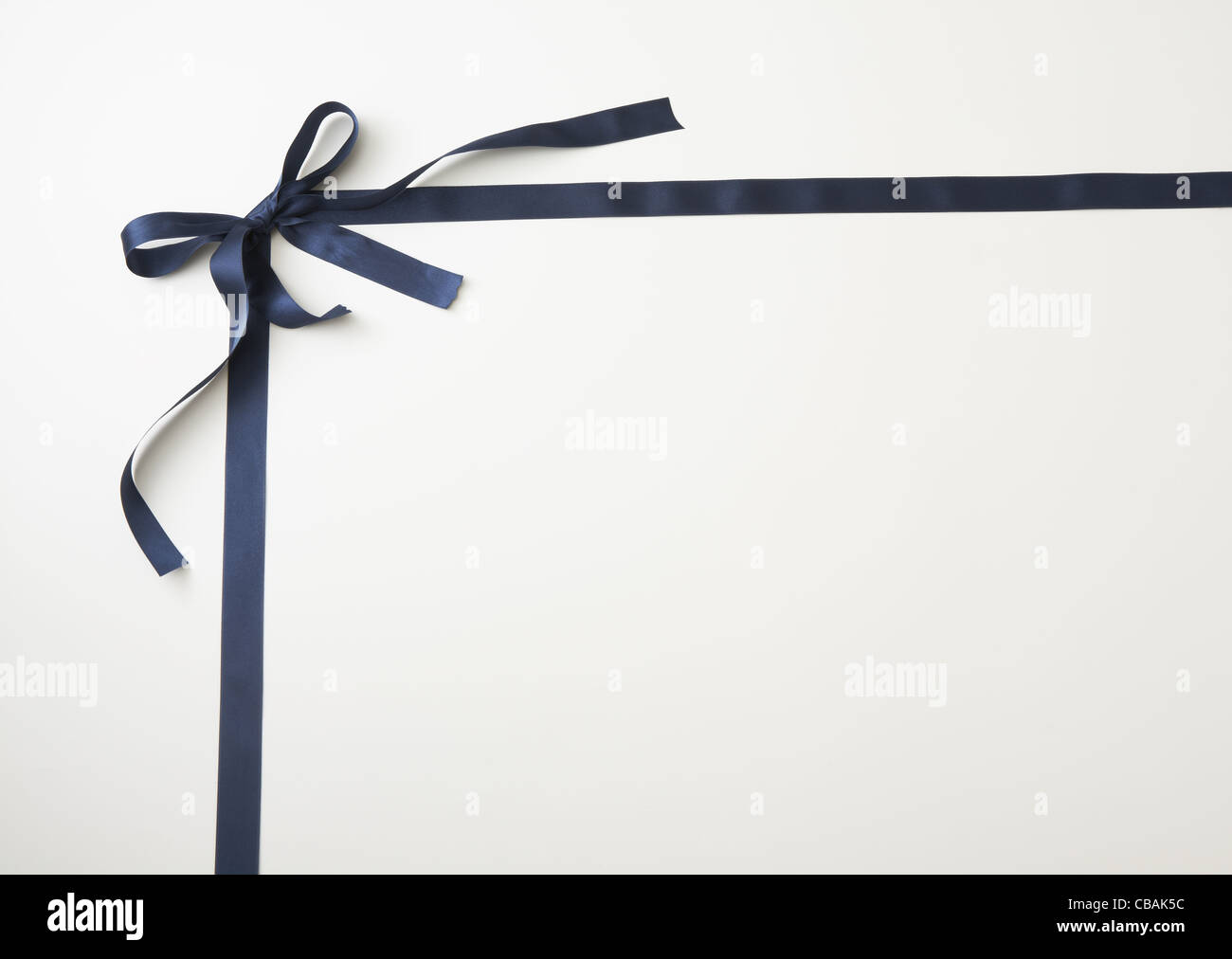 Dark blue ribbon Stock Photo - Alamy
