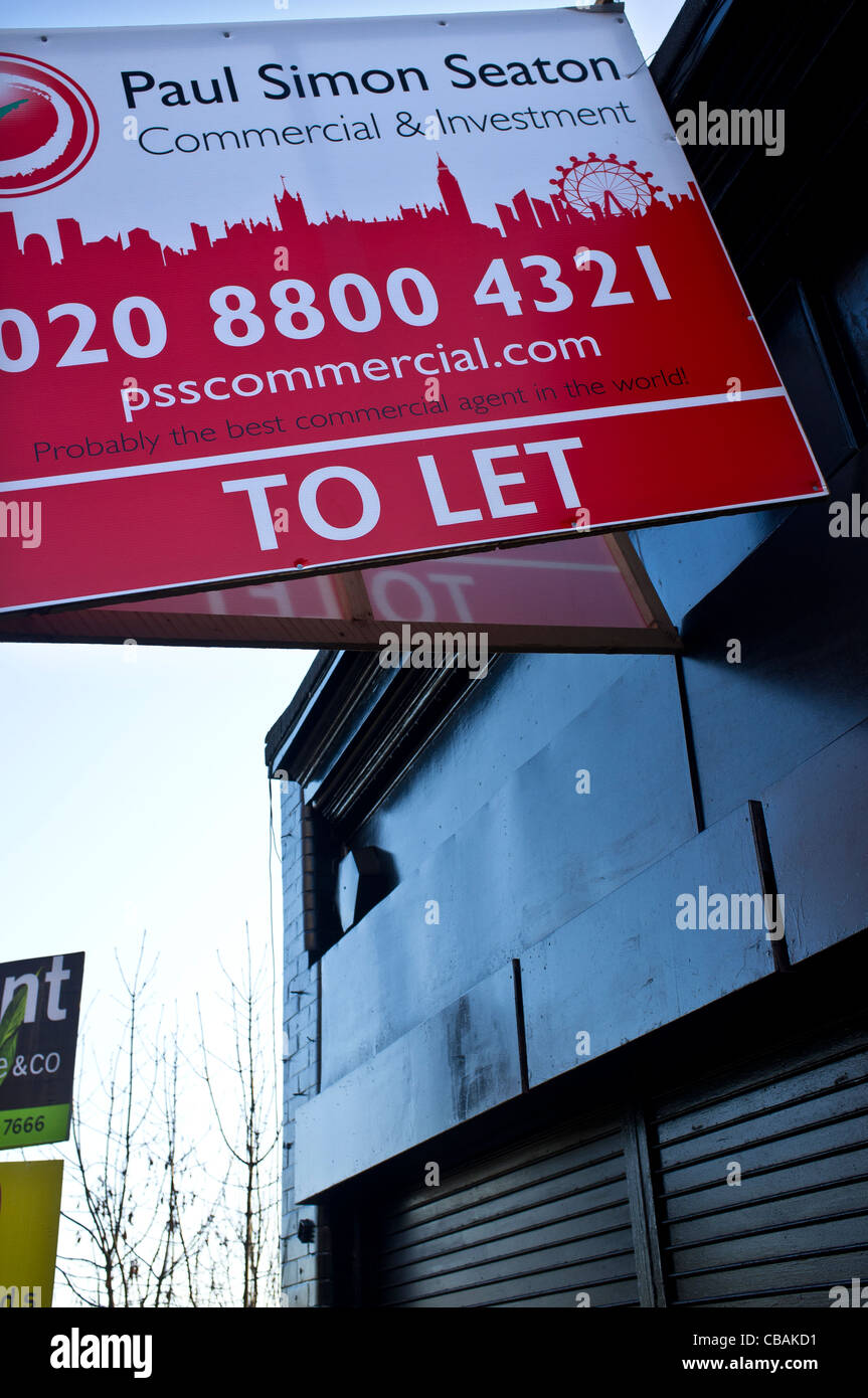 To Let sign Stock Photo - Alamy