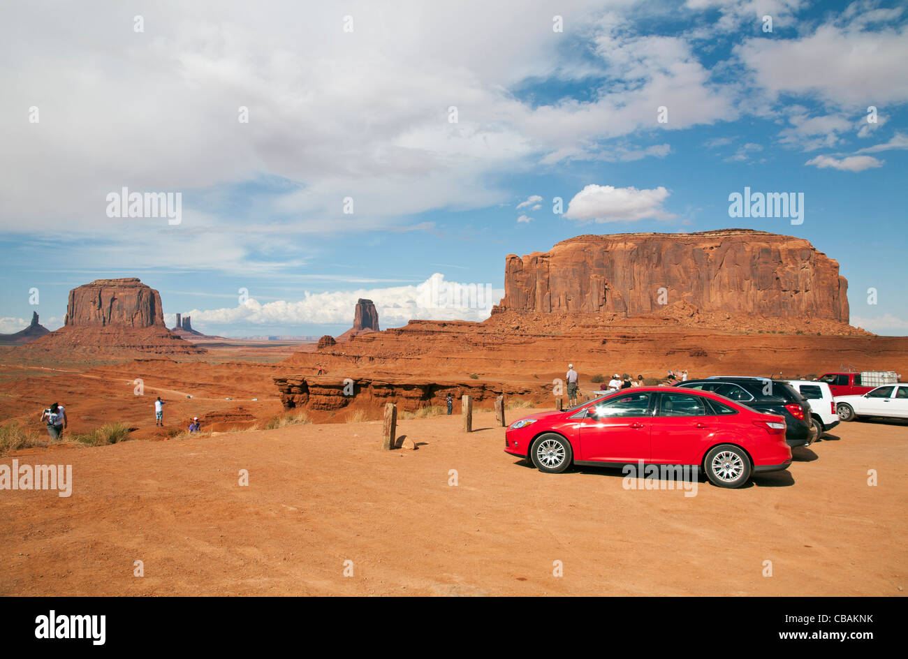 Monument Valley viewed from John Ford Point Stock Photo - Alamy