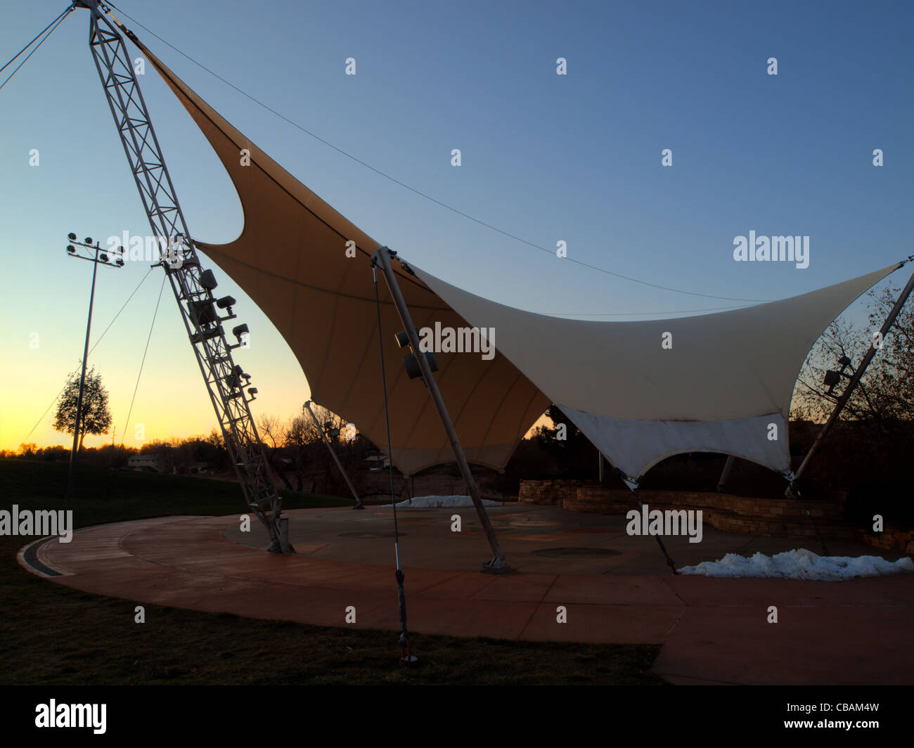 Bonfils-Stanton amphitheater at the Lakewood Heritage Center, Colorado ...