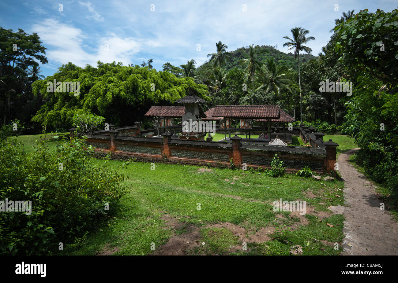 Old temple near Candidasa on Bali Island, Indonesia Stock Photo - Alamy