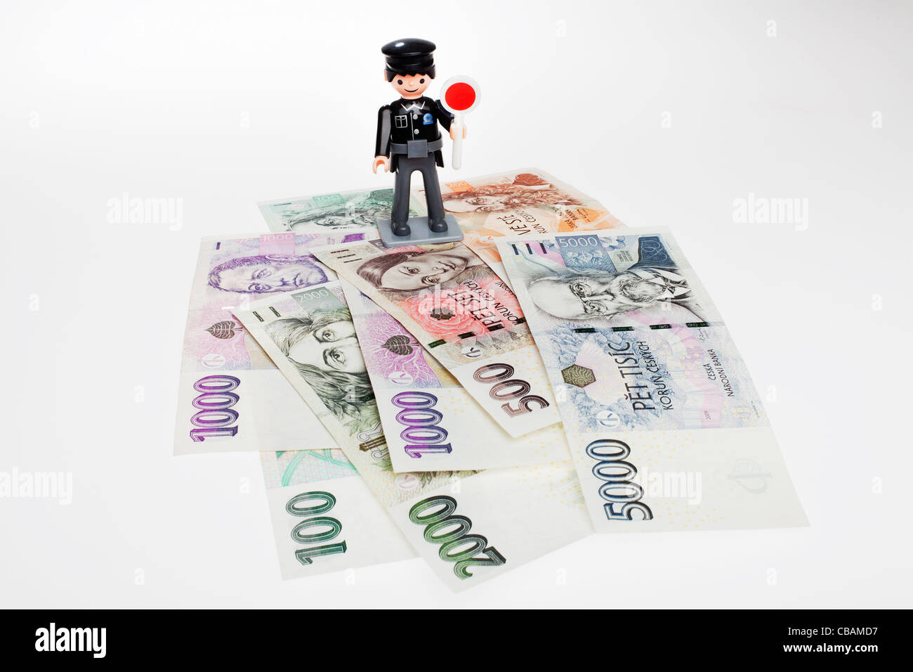 Czech, finance, financial, money, figure, currency, penalty ...