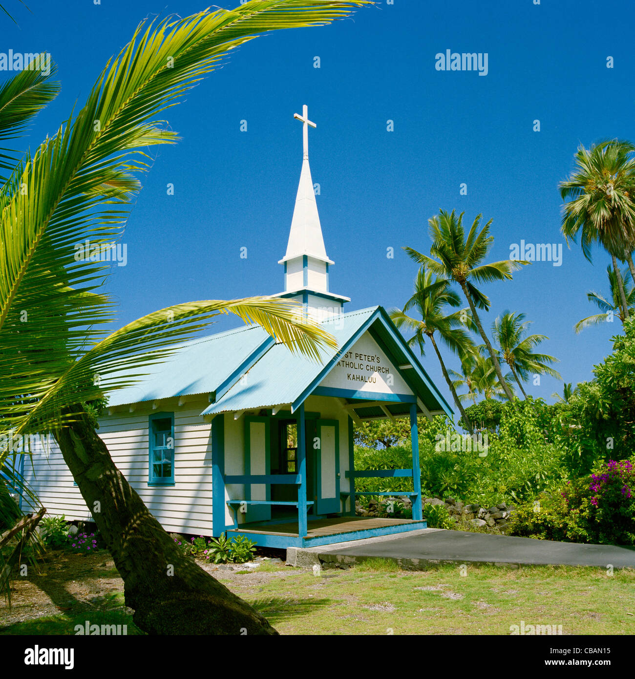 St peters catholic church kona hawaii hi-res stock photography and ...