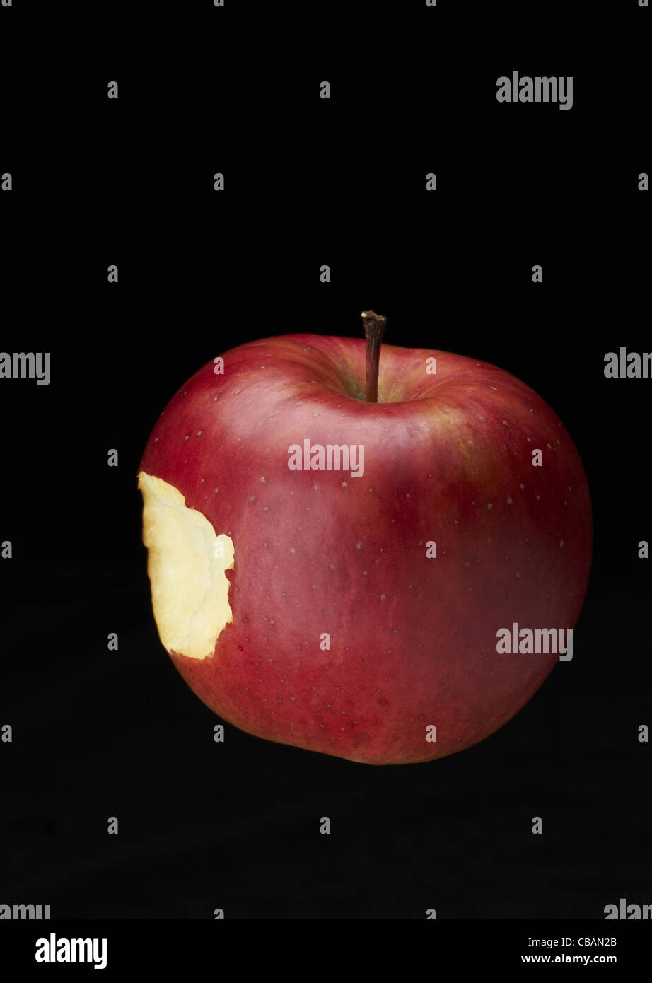 Half eaten apple hi-res stock photography and images - Alamy