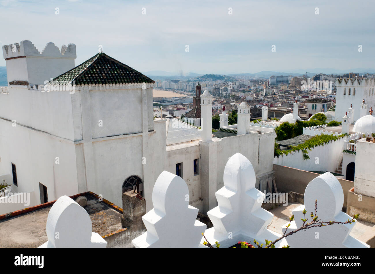 View of Tangier from the Medina ,Tangier, Morocco, North Africa Stock ...
