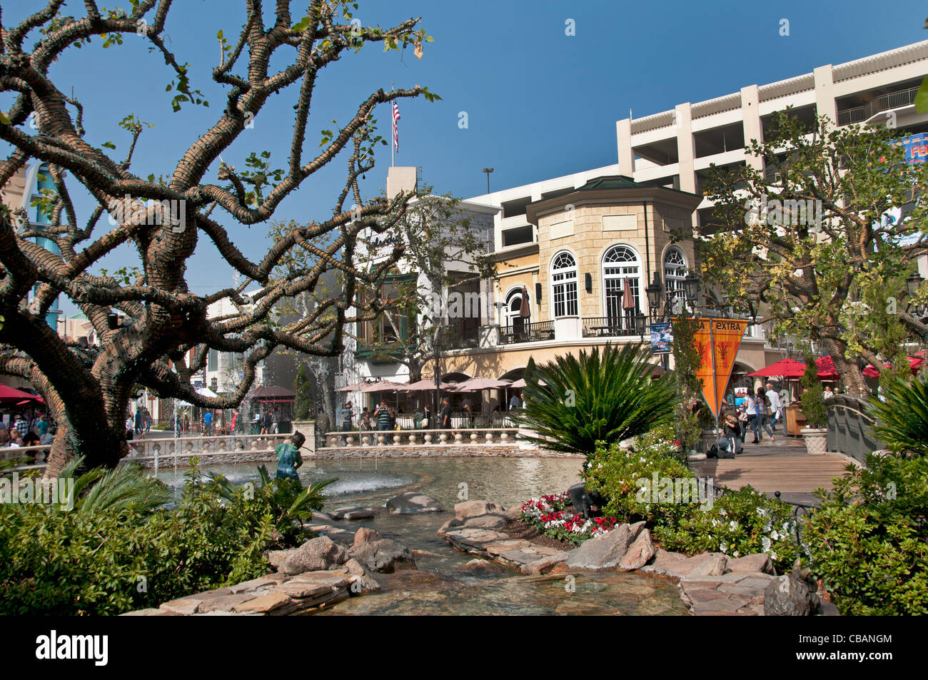 The Grove Farmers Market retail entertainment shopping mall Los Angeles ...