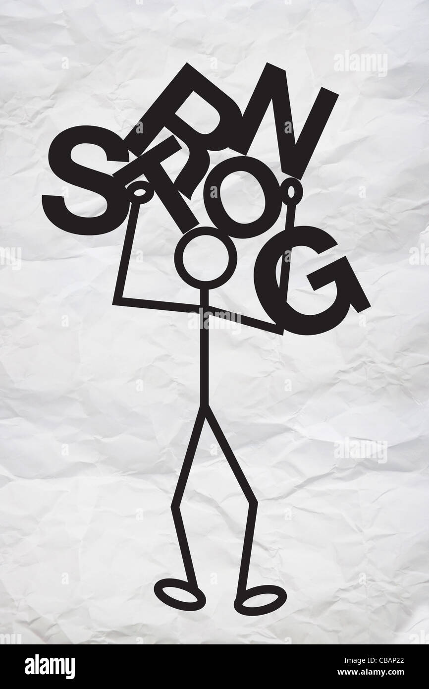 Body forming letters hi-res stock photography and images - Alamy