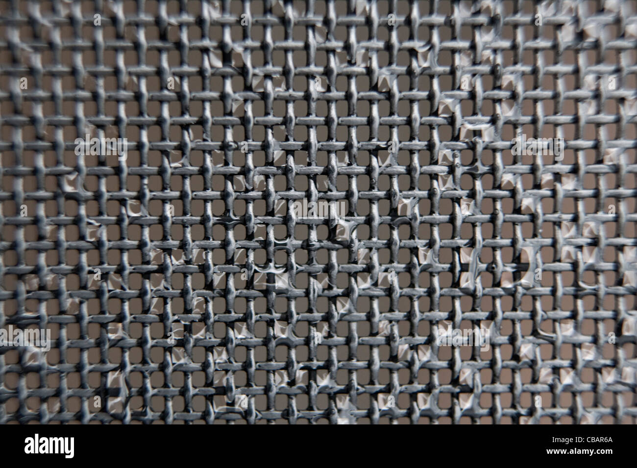 Wire Metal Mesh Closeup Stock Photo - Alamy