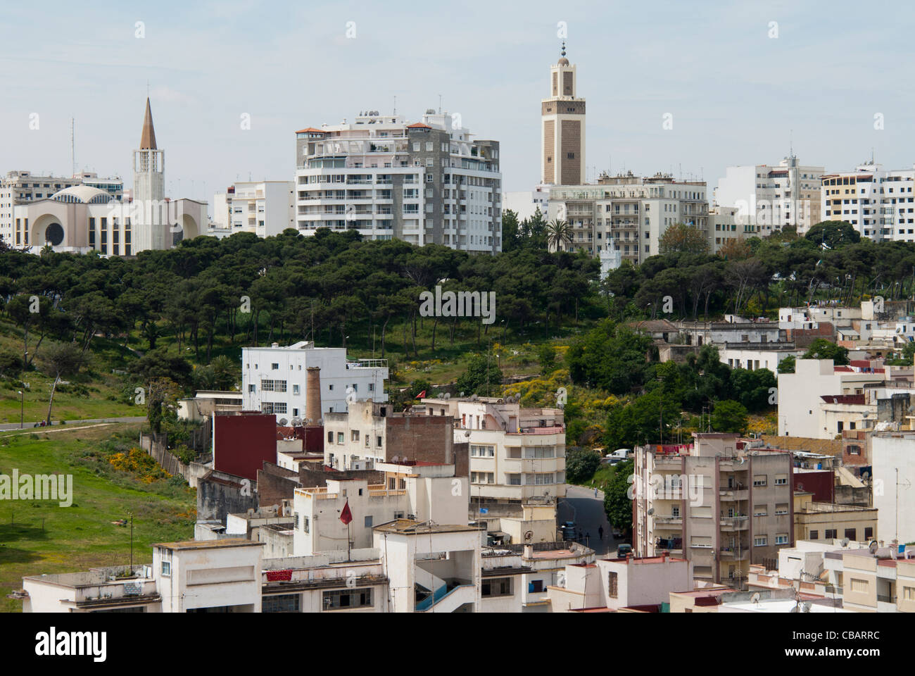 View of Tangier from Medina,Tangier, Morocco, North Africa Stock Photo ...