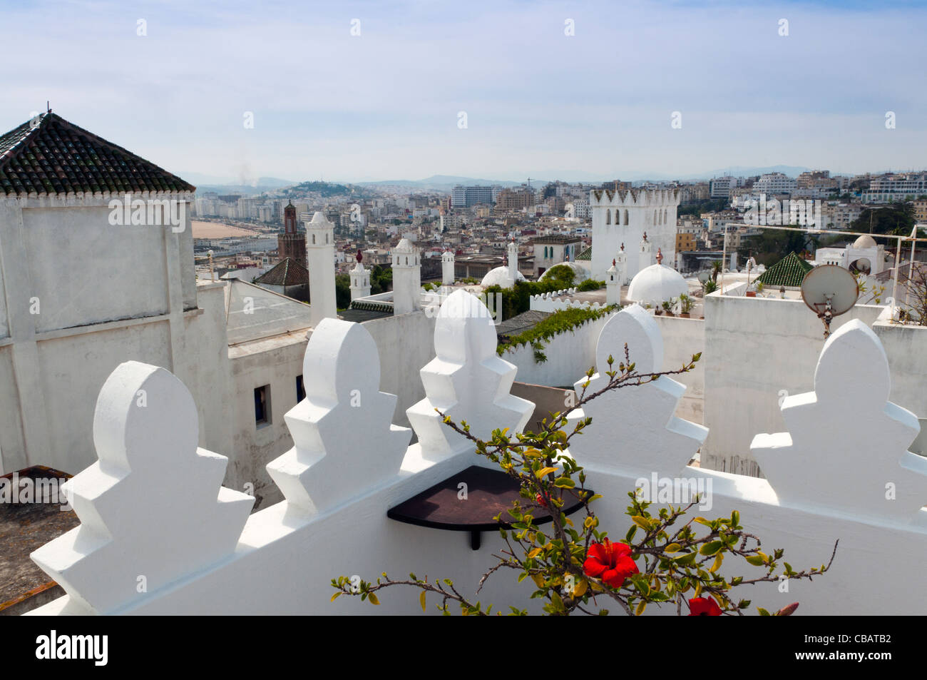 View of Tangier from the Medina ,Tangier, Morocco, North Africa Stock ...