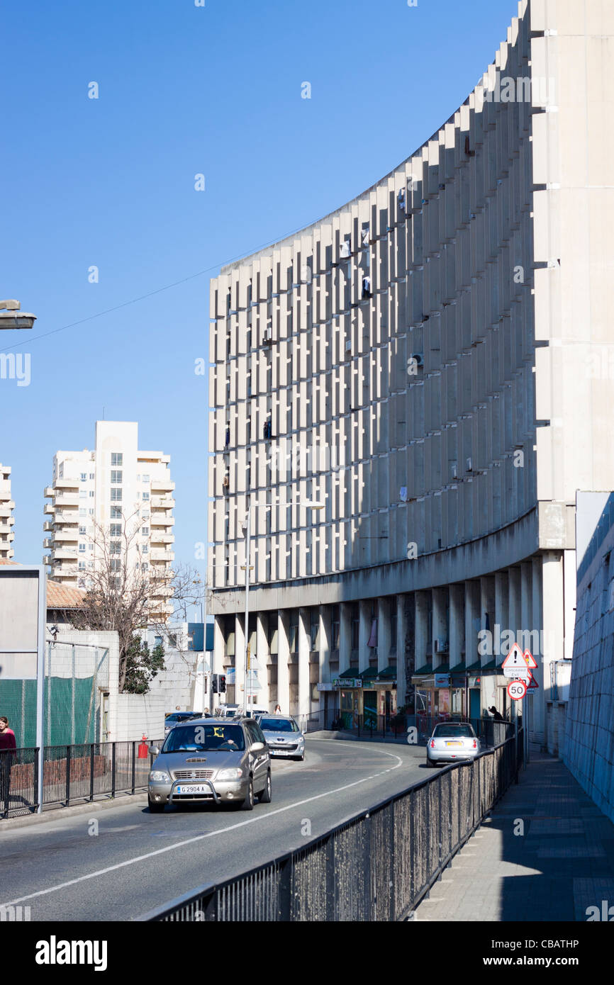Modern buildings and urban area in Gibraltar Stock Photo - Alamy