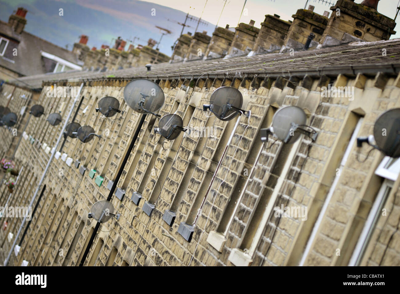 Terraced two up two down hi-res stock photography and images - Alamy