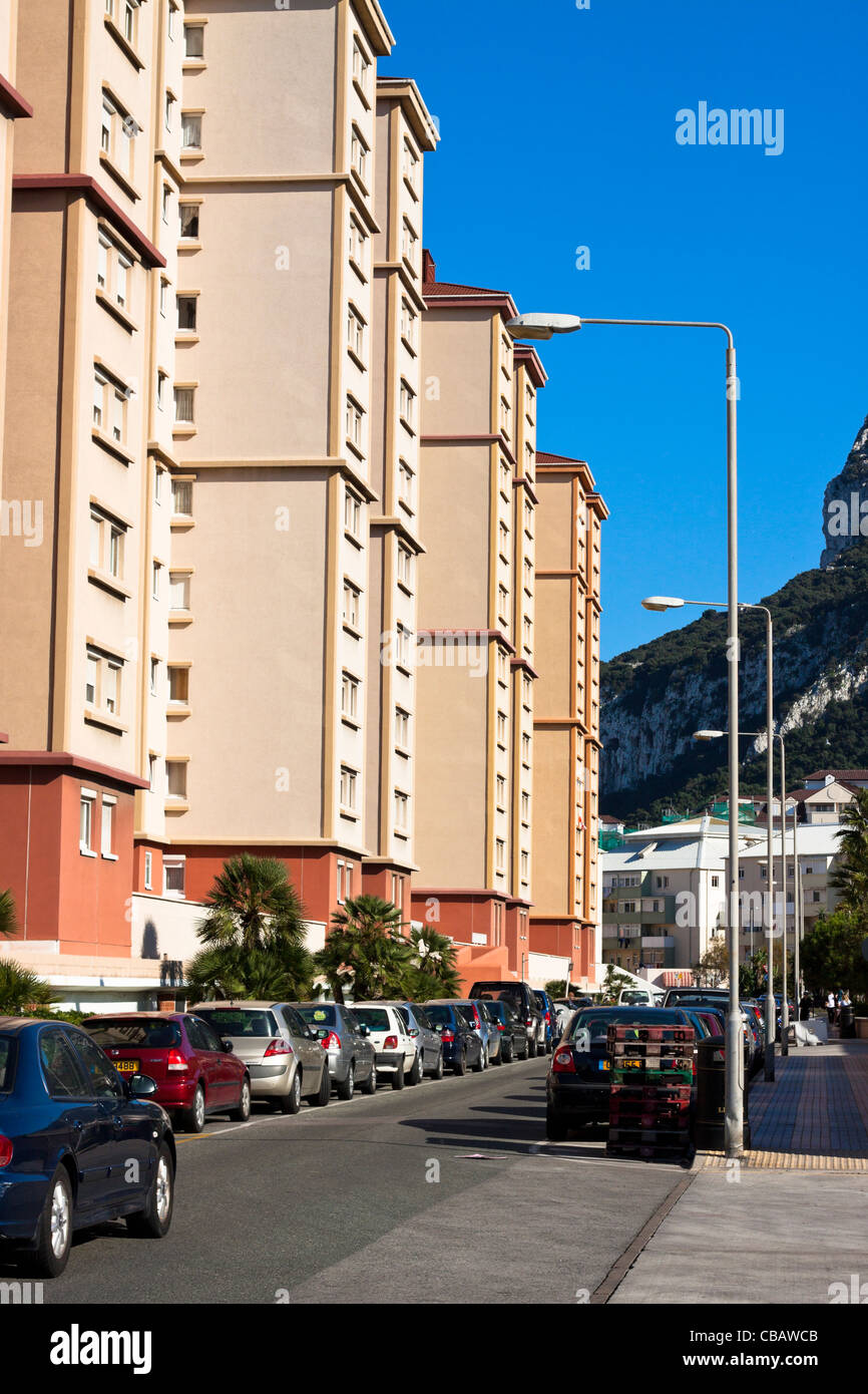 Modern buildings and urban area in Gibraltar Stock Photo - Alamy