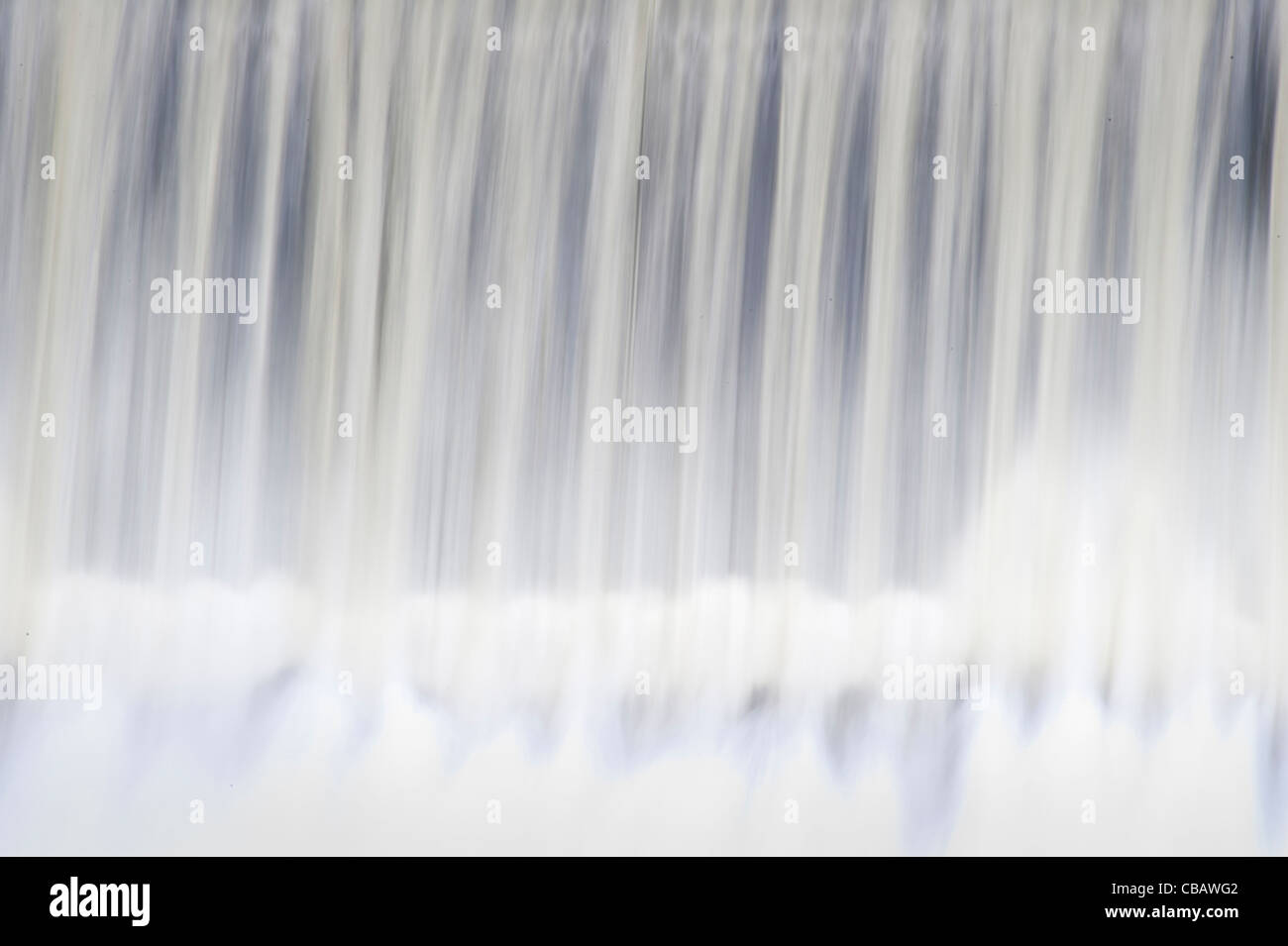 water flowing over dam Stock Photo - Alamy