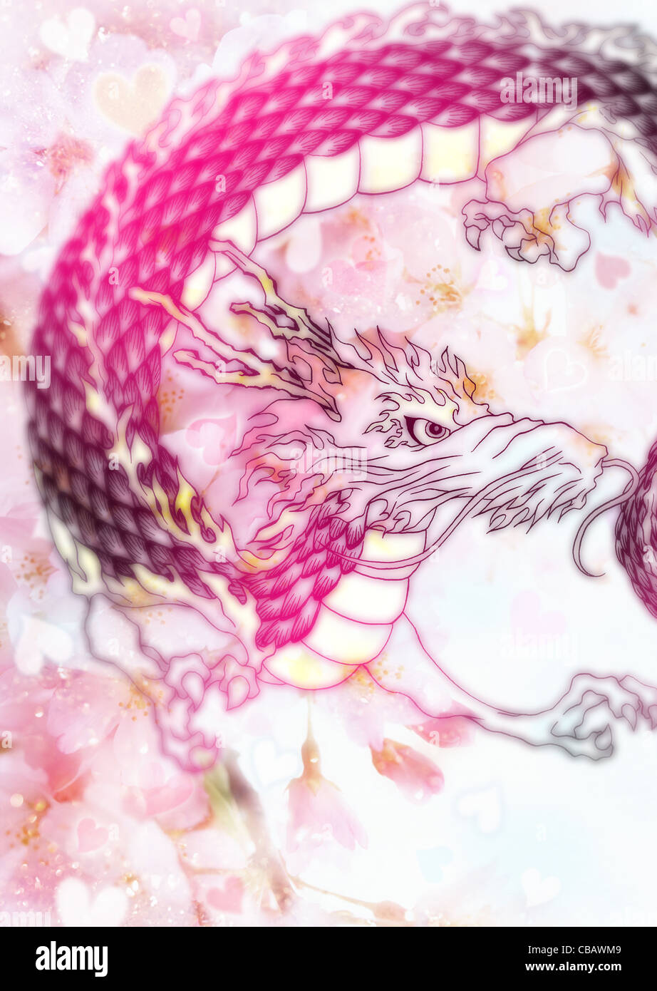 Dragon Cherry Blossom