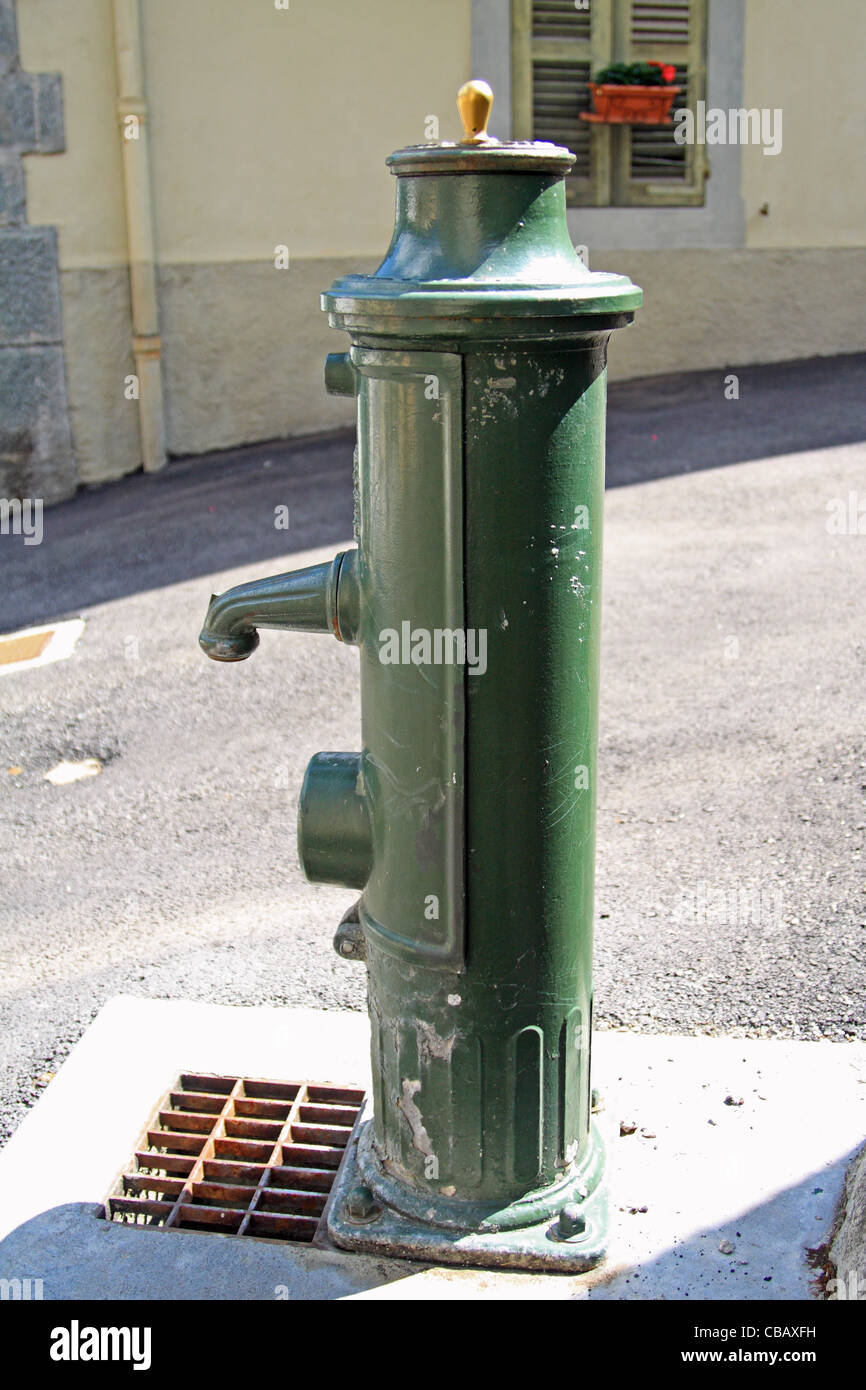 Village water pump france traditional hi-res stock photography and ...