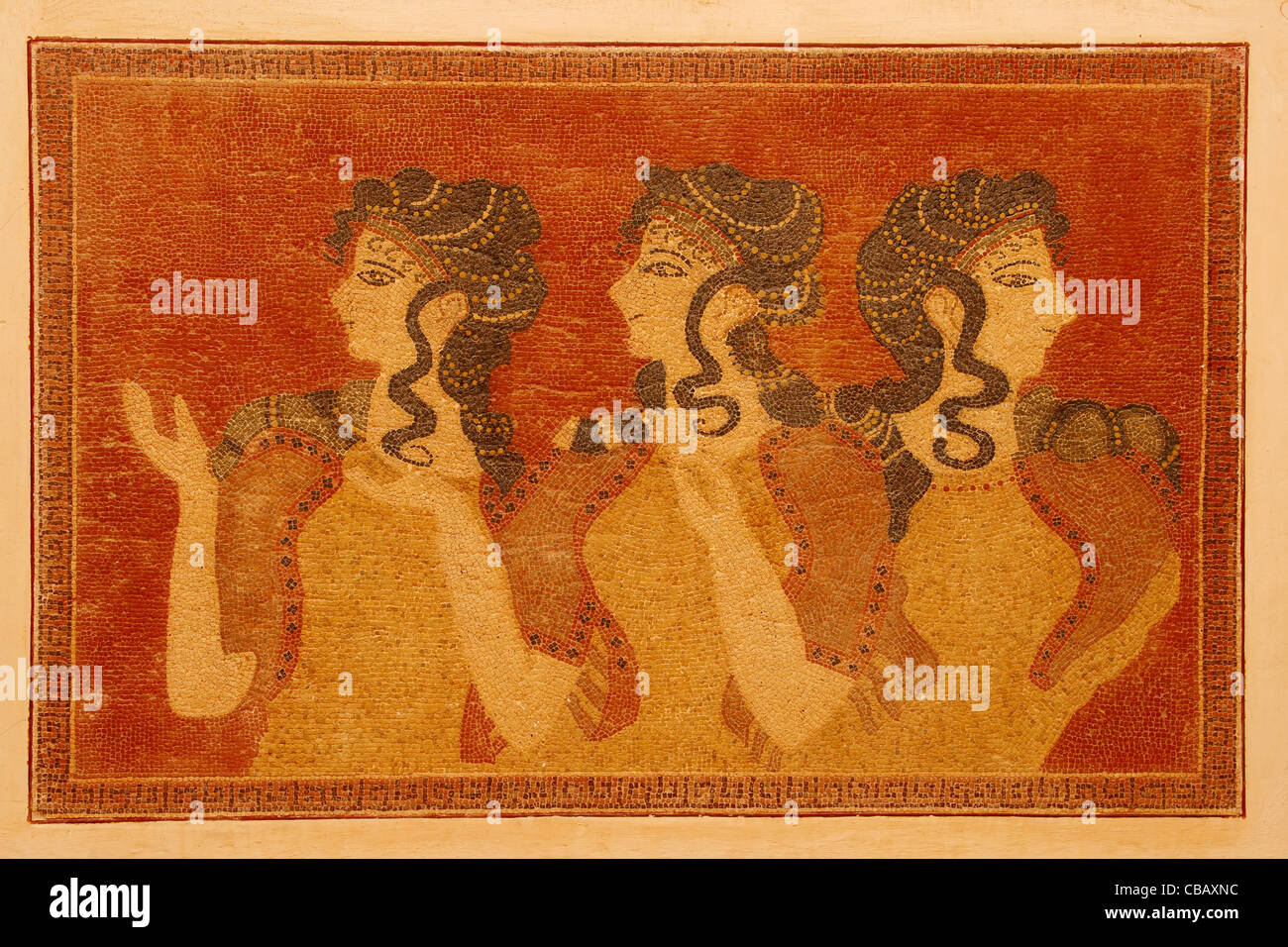 Roman Mosaic Woman High Resolution Stock Photography and Images - Alamy