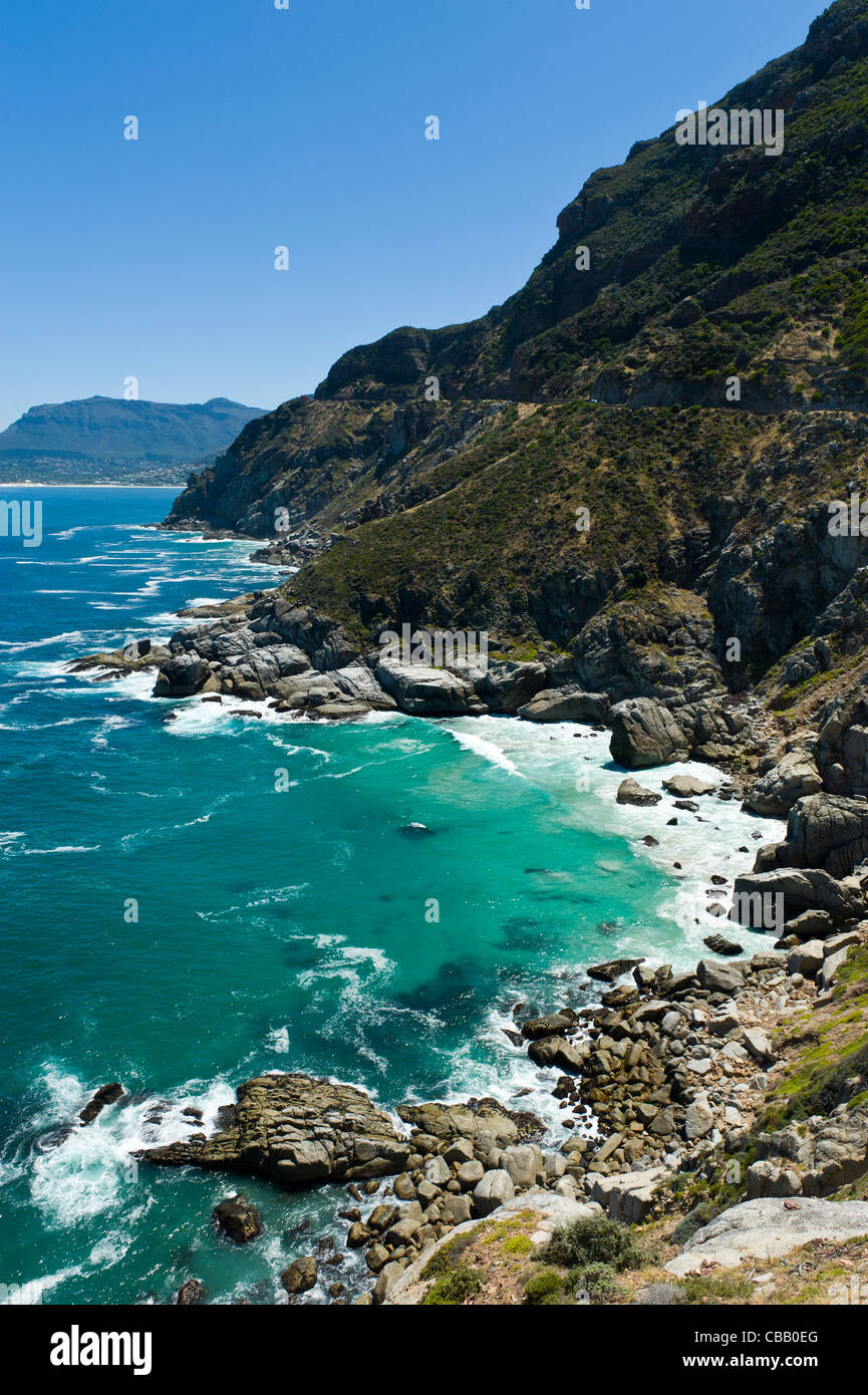 Hout Bay panoramic view from Chapman's Peak Drive Western Cape South ...