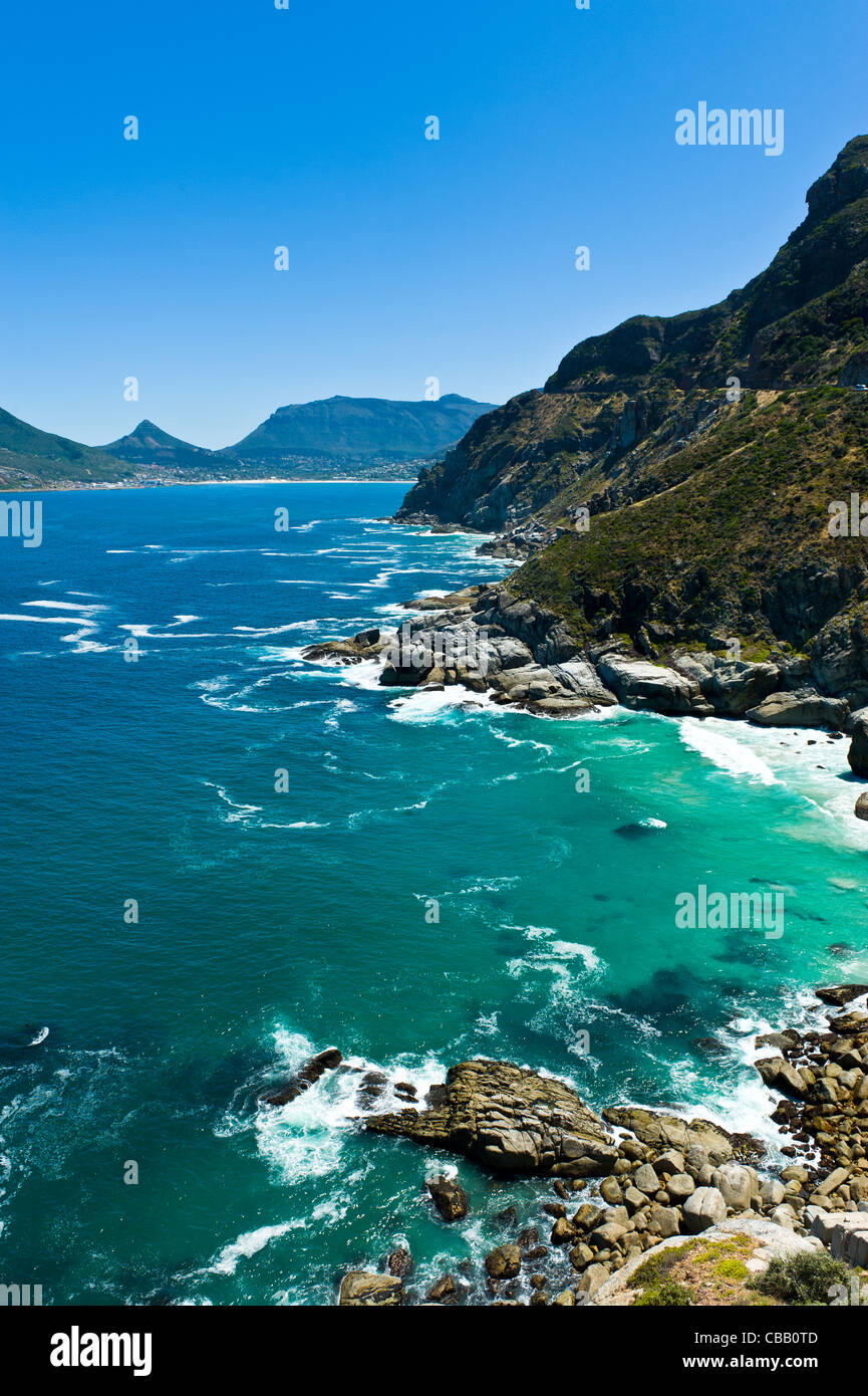 Hout Bay panoramic view from Chapman's Peak Drive Western Cape South ...