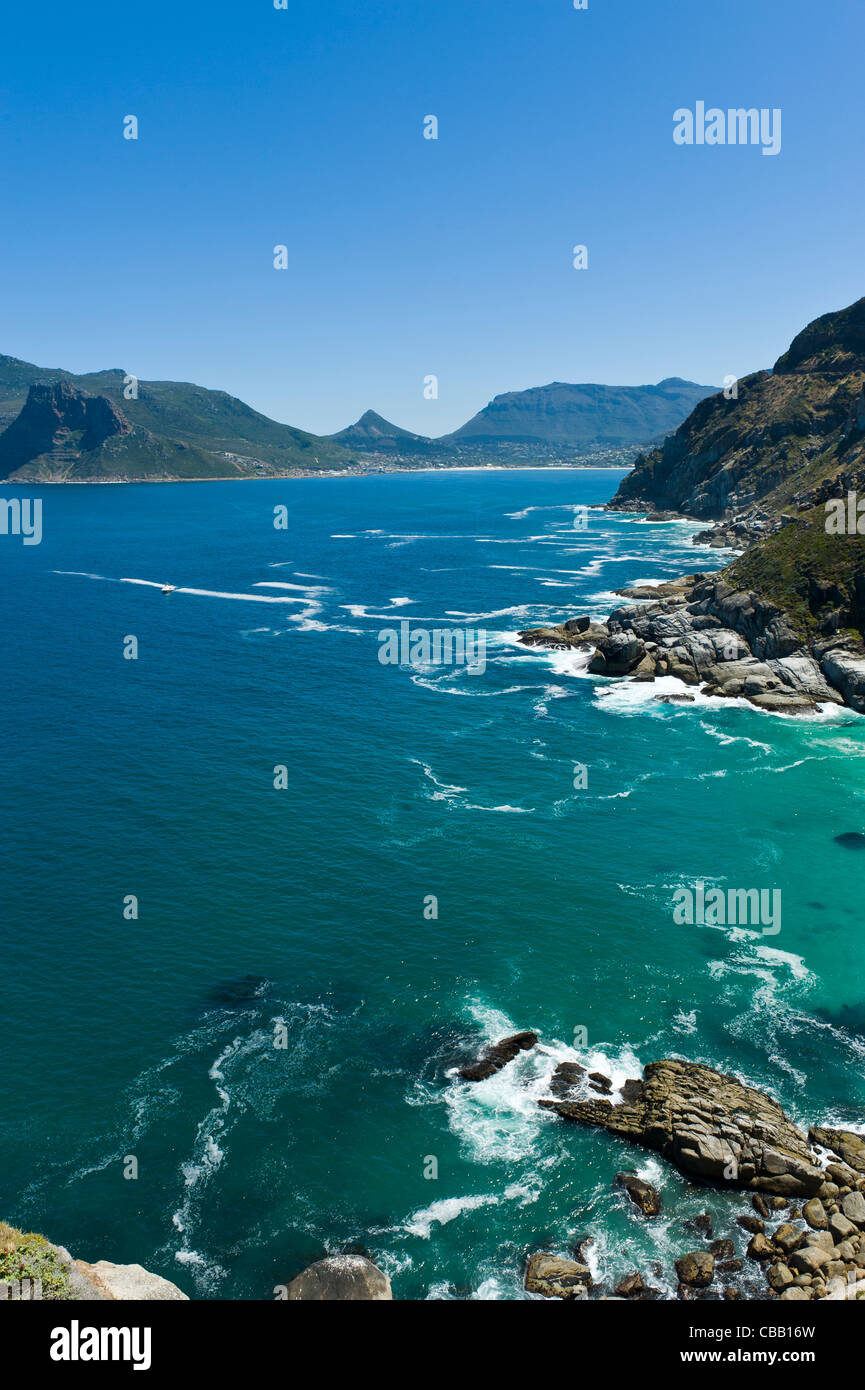 Hout Bay panoramic view from Chapman's Peak Drive Western Cape South ...
