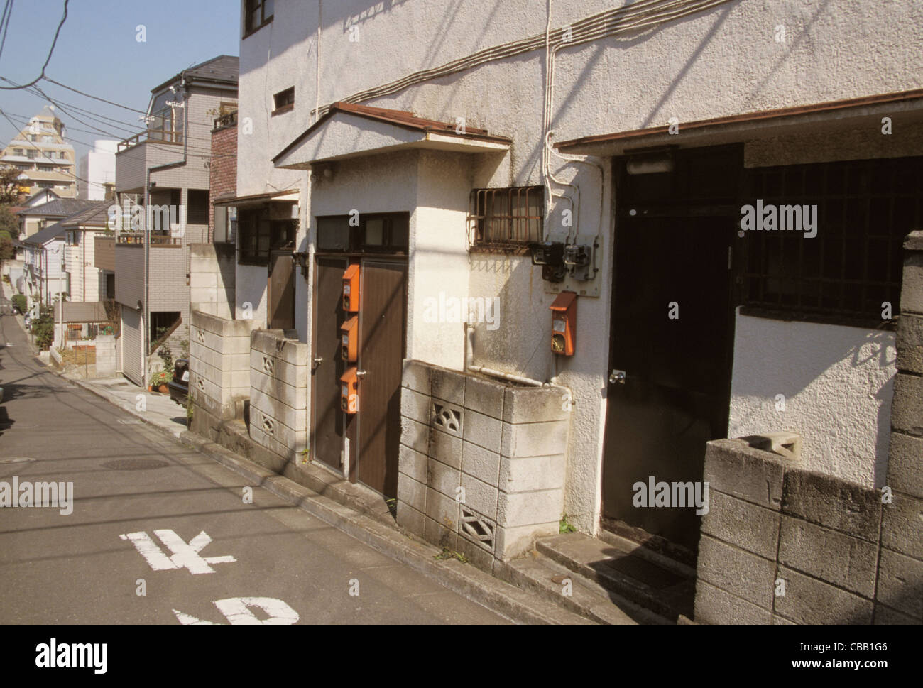 Ebisu Japan Tokyo Houses Stock Photo - Alamy