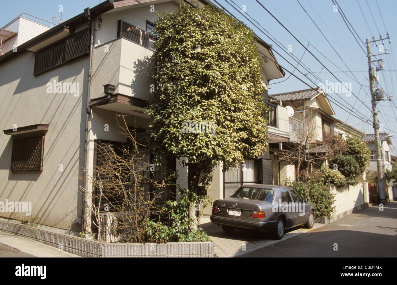 Ebisu Japan Tokyo Houses Stock Photo - Alamy