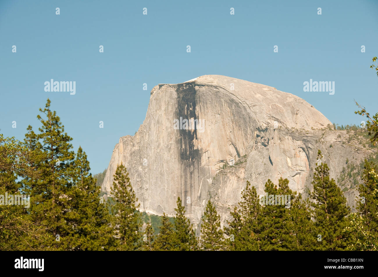 Half Dome from Sentinel Bridge, Yosemite National Park, California, USA ...