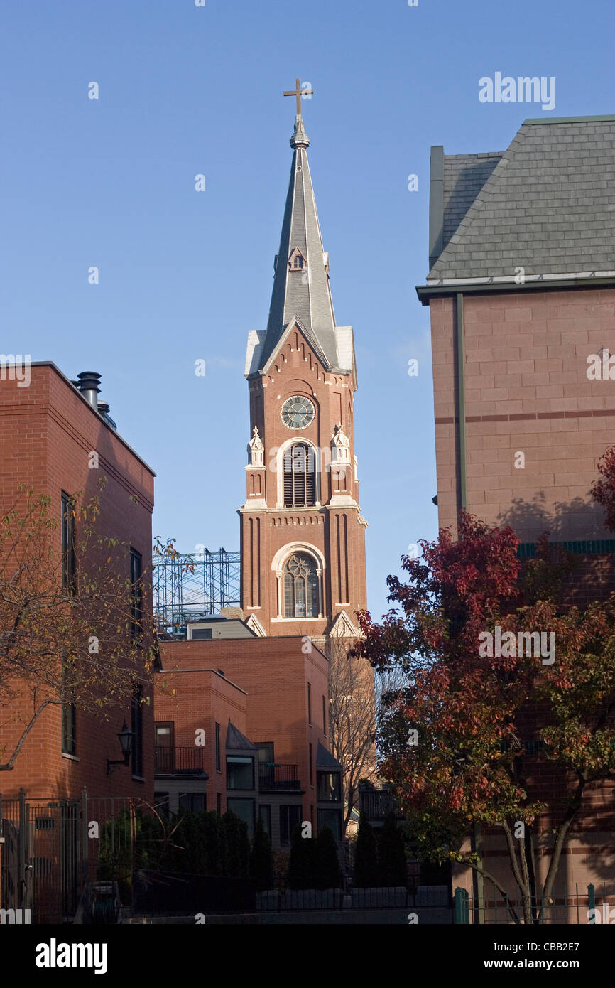 St Michael's Catholic Church in Old Town Chicago Stock Photo - Alamy