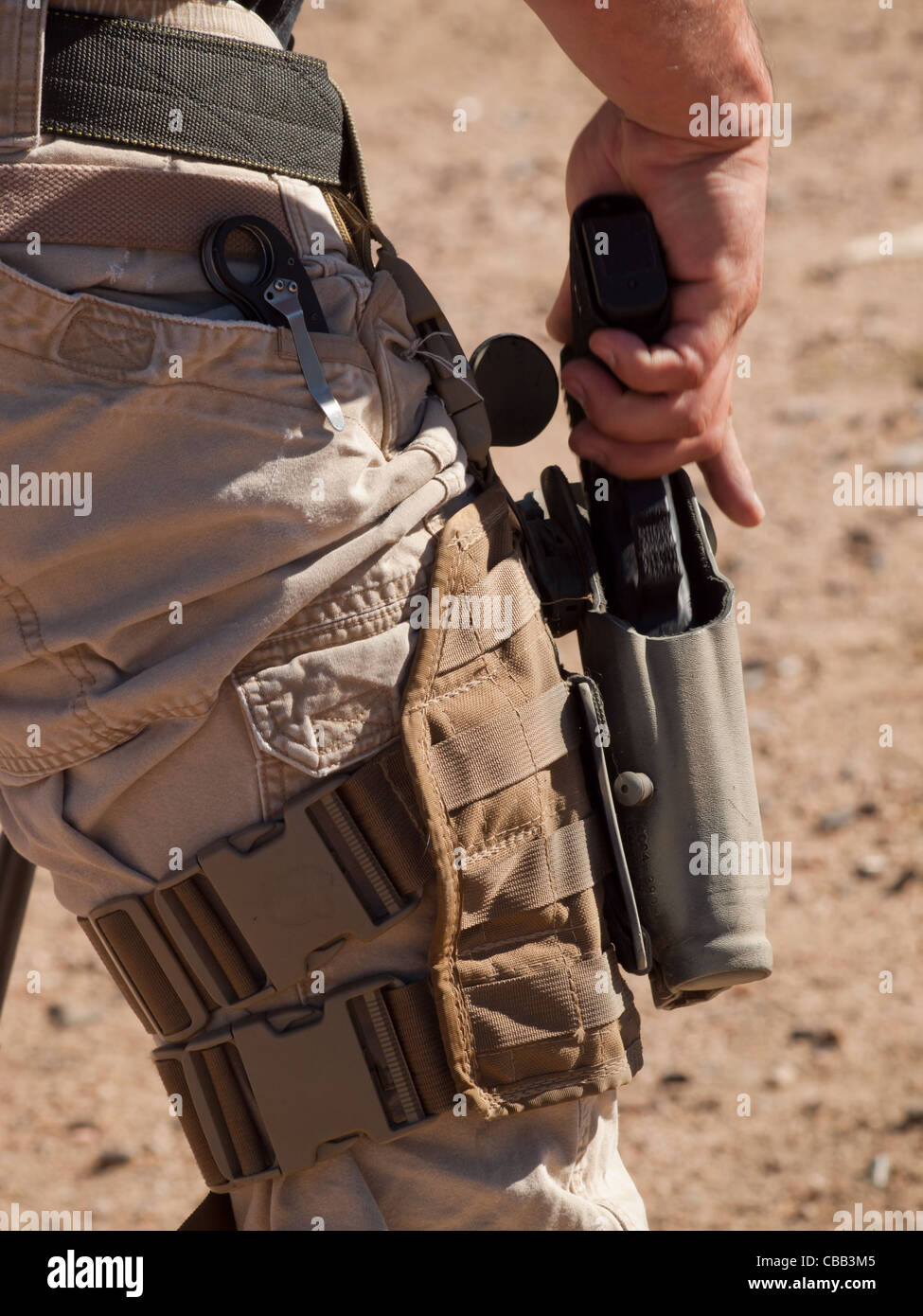 Tactical rifle training course Stock Photo - Alamy