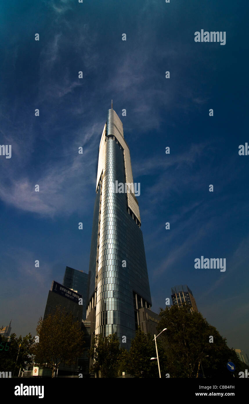 Zifeng tower in Nanjing Stock Photo - Alamy