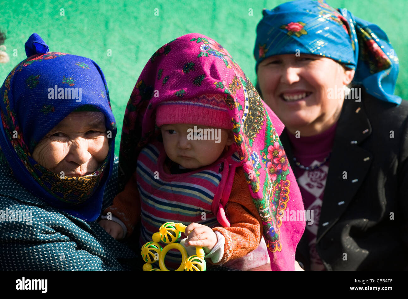 Three generations together Stock Photo - Alamy