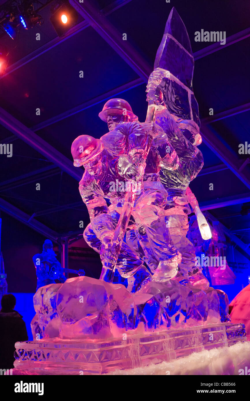 Snow and Ice sculpture festival, Around the world in snow and ice ...