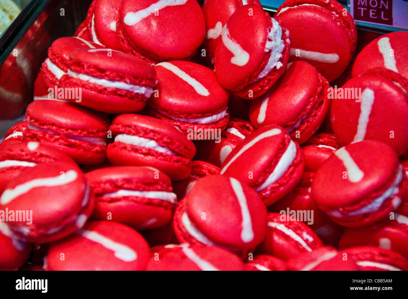 Laduree Paris Parisian macarons French Stock Photo - Alamy